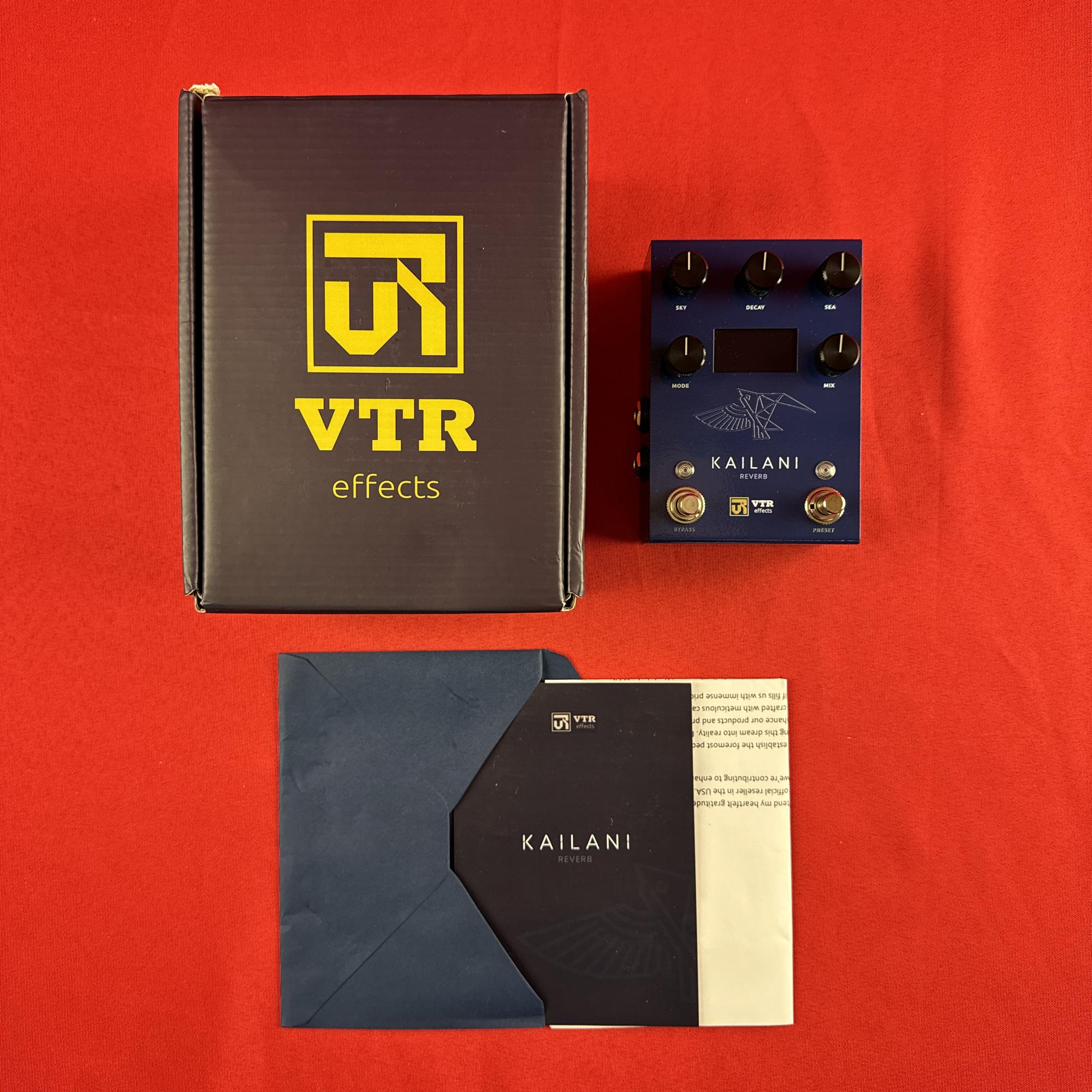 [USED] VTR Effects Kailani Stereo Reverb – Gear Hero