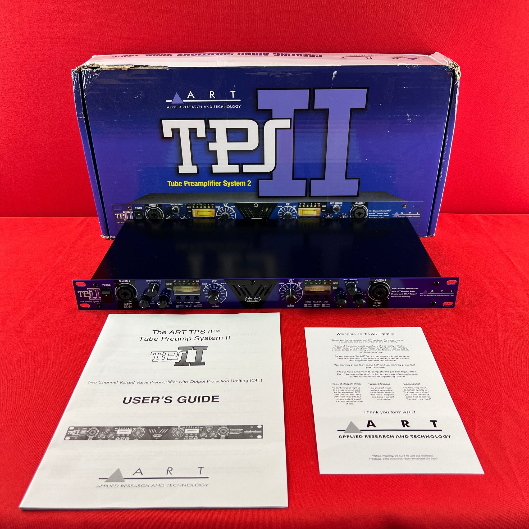 [USED] ART TPS II Tube Preamplifier System (See Description) – Gear Hero