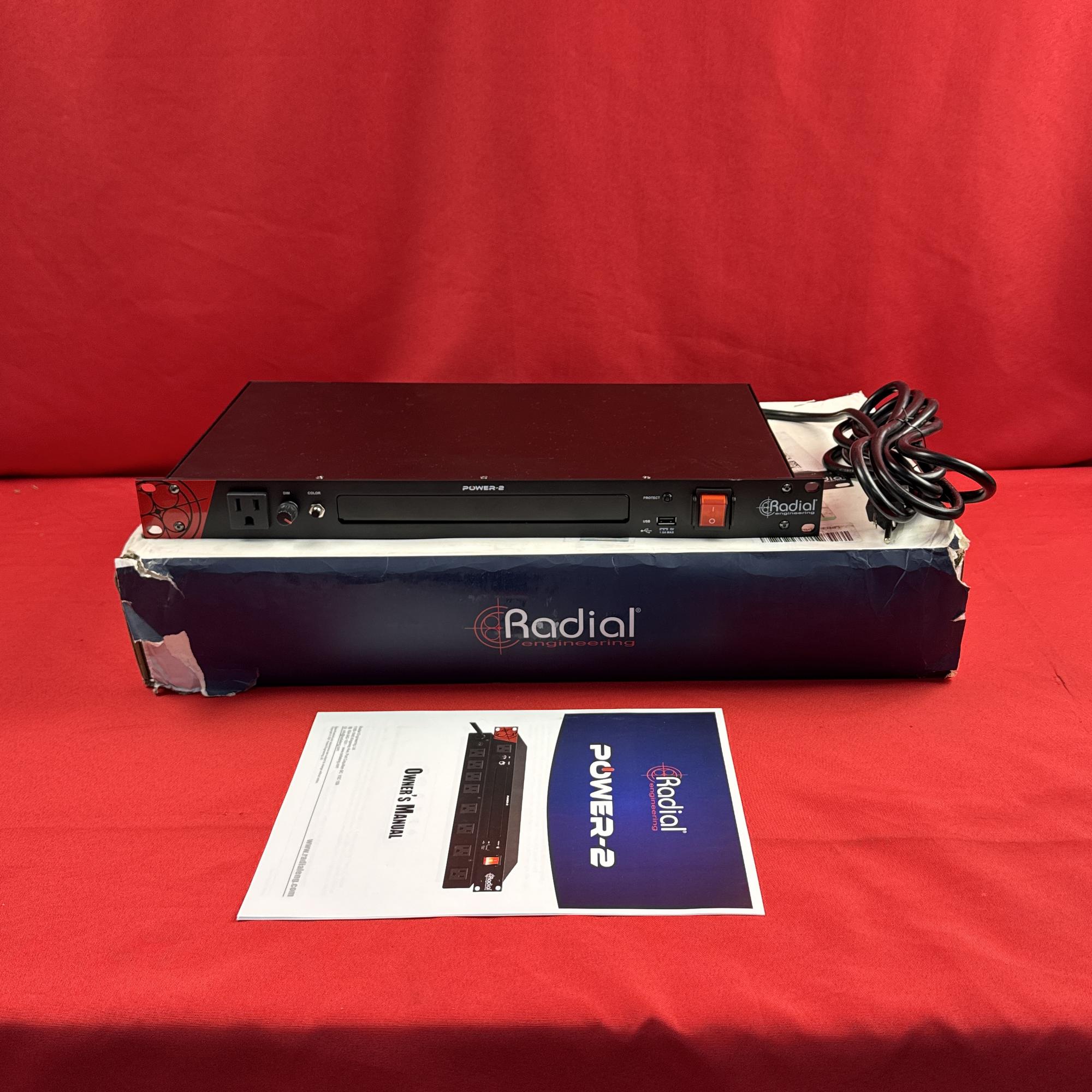 [USED] Radial Engineering Power-2 Surge Suppressor & Power Conditioner ...