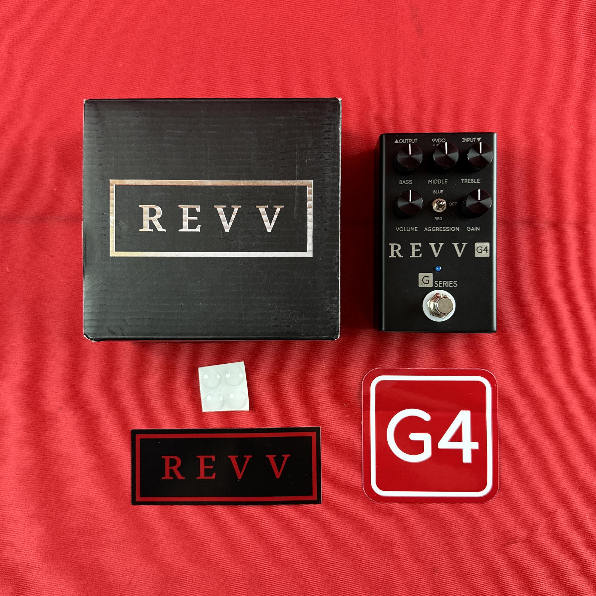 [USED] Revv Amplification G4 High Gain Distortion, Blackout Edition (G ...
