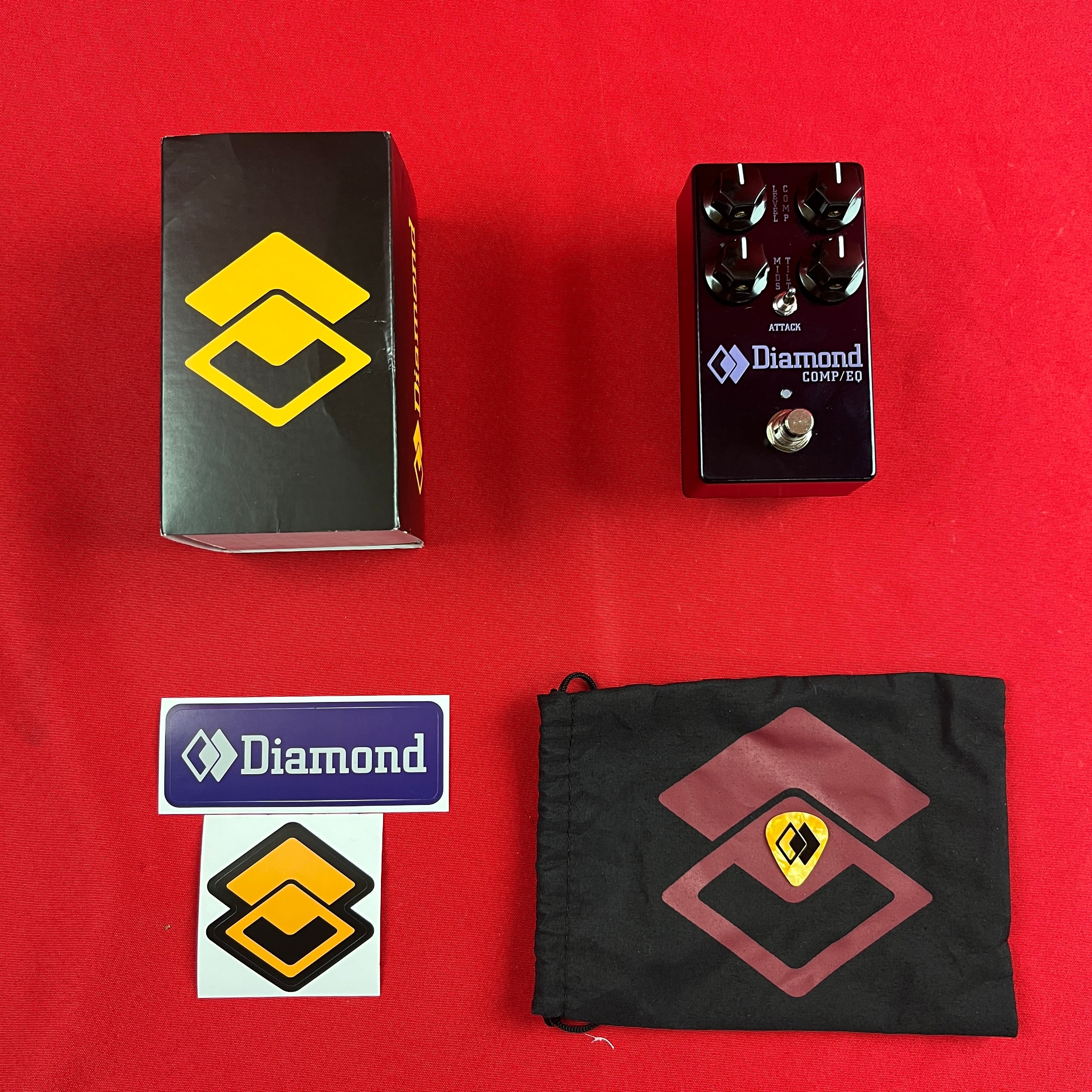 [USED] Diamond Comp EQ Optical Compressor, Midnight Sparkle (Gear Hero