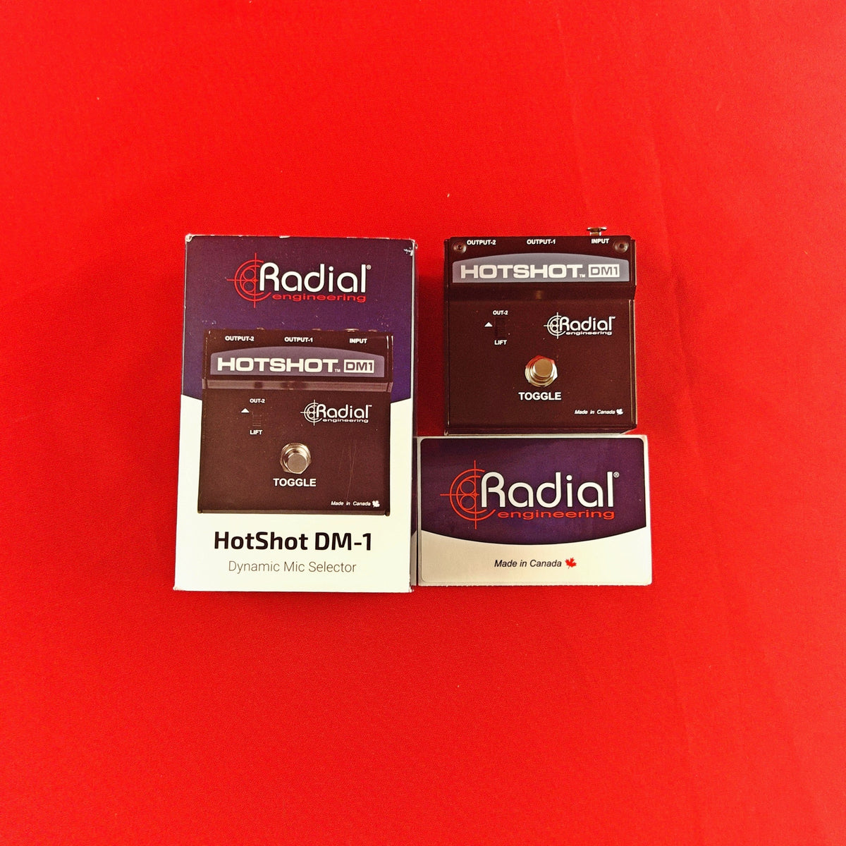 [USED] Radial HotShot DM1 Microphone Signal Muting Footswitch (See ...