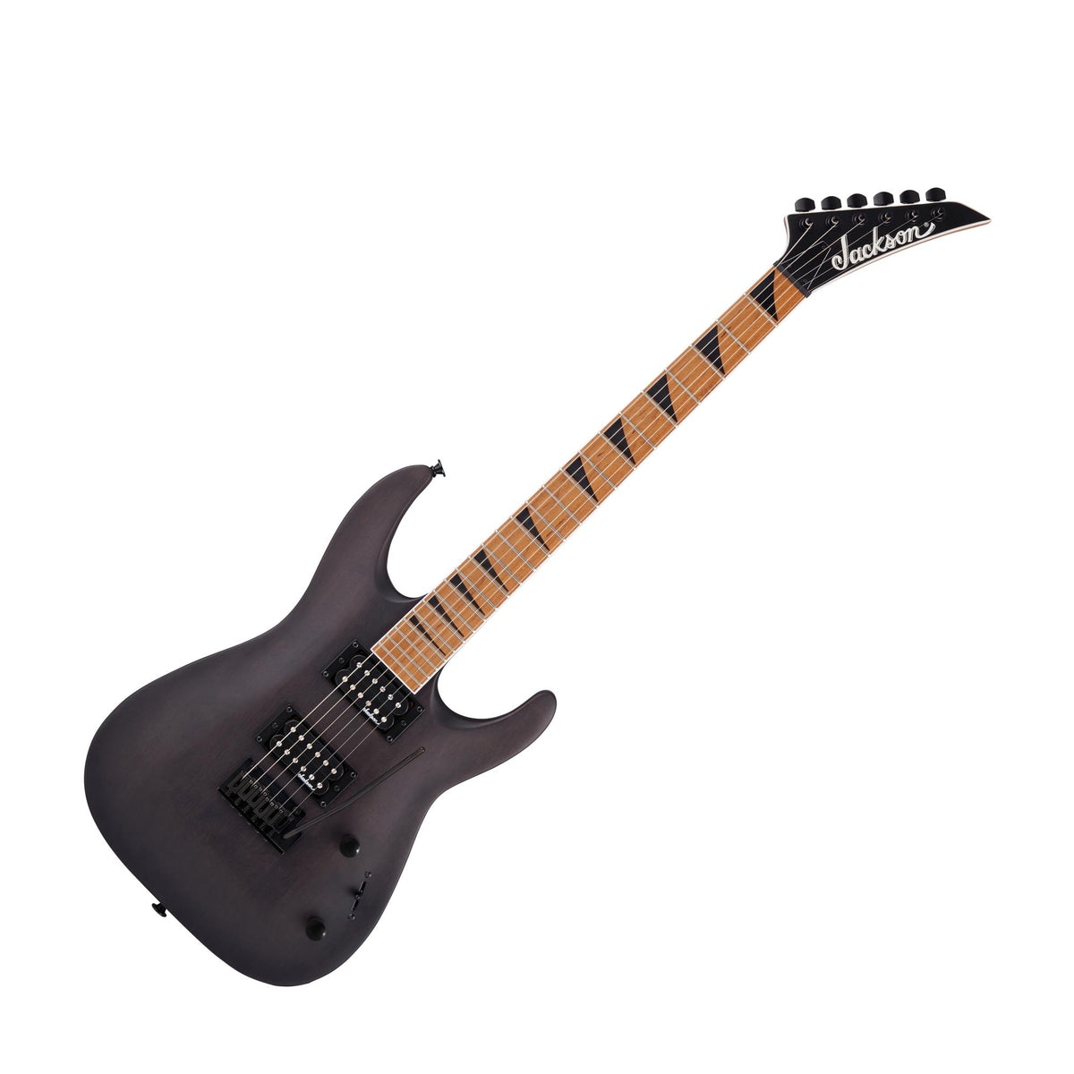 Jackson JS24 DKAM JS Series Dinky Arch Top Electric Guitar, Black Stain ...