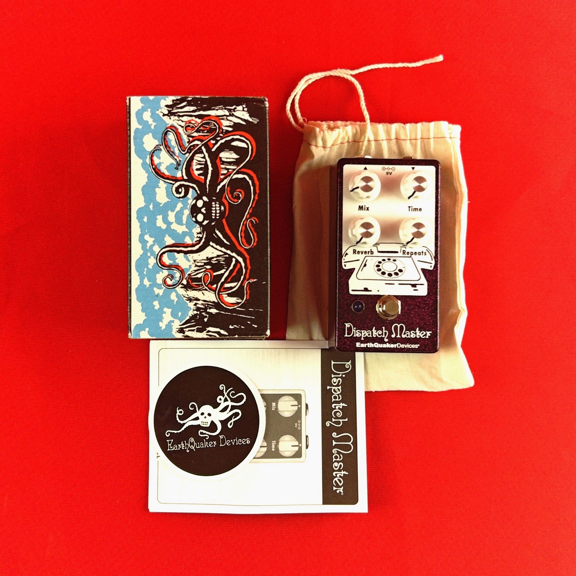 [USED] EarthQuaker Devices Dispatch Master V3 Delay and Reverb, Purple ...