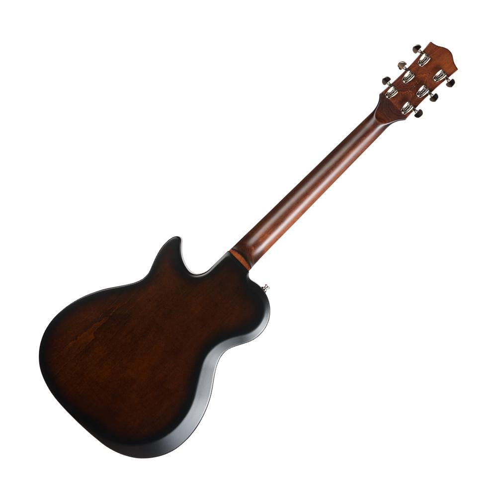 Godin Radiator 6 String Solid-Body Electric Guitar, Bourbon Burst ...