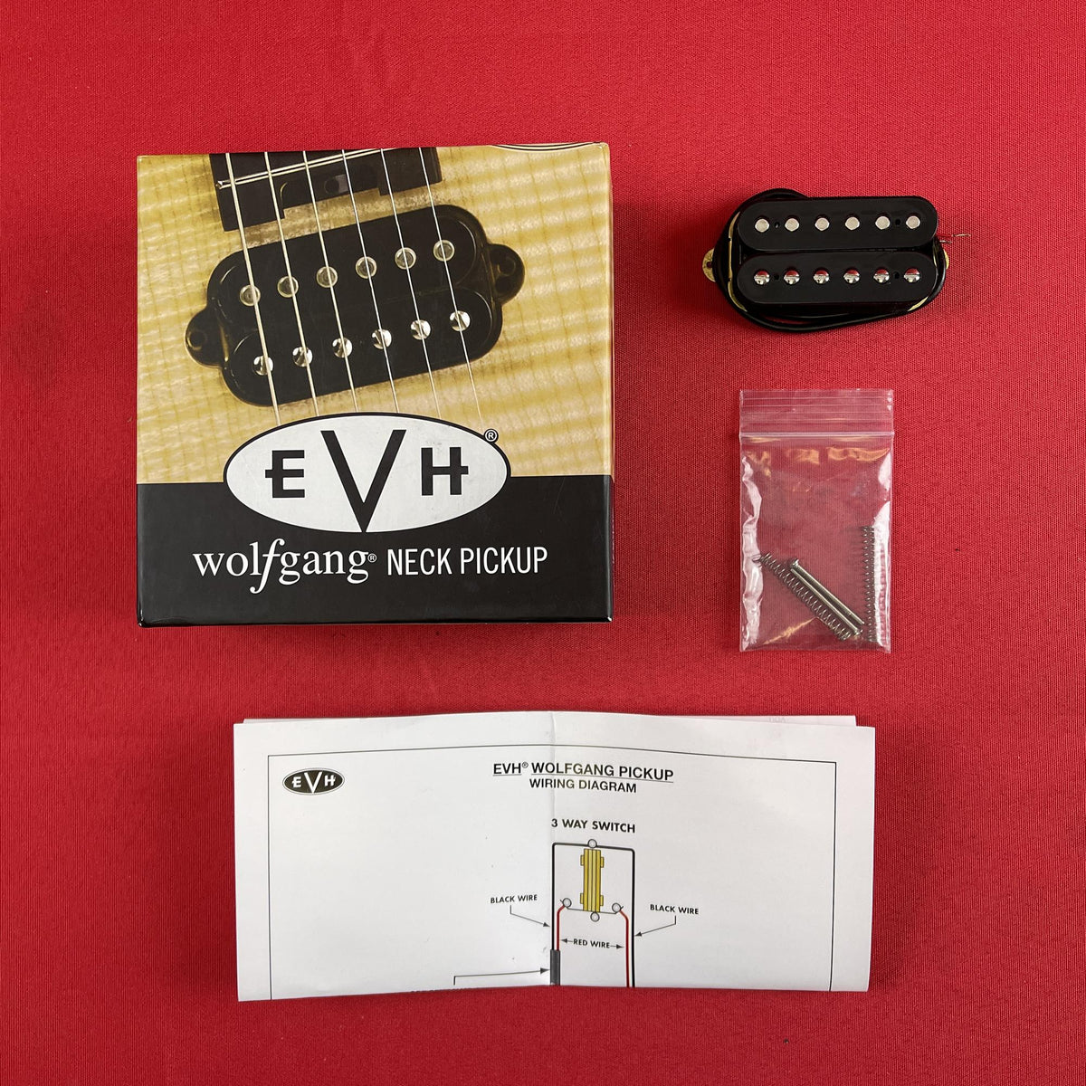 [USED] Fender EVH Wolfgang Neck Pickup, Black | guitar pedals for any genre