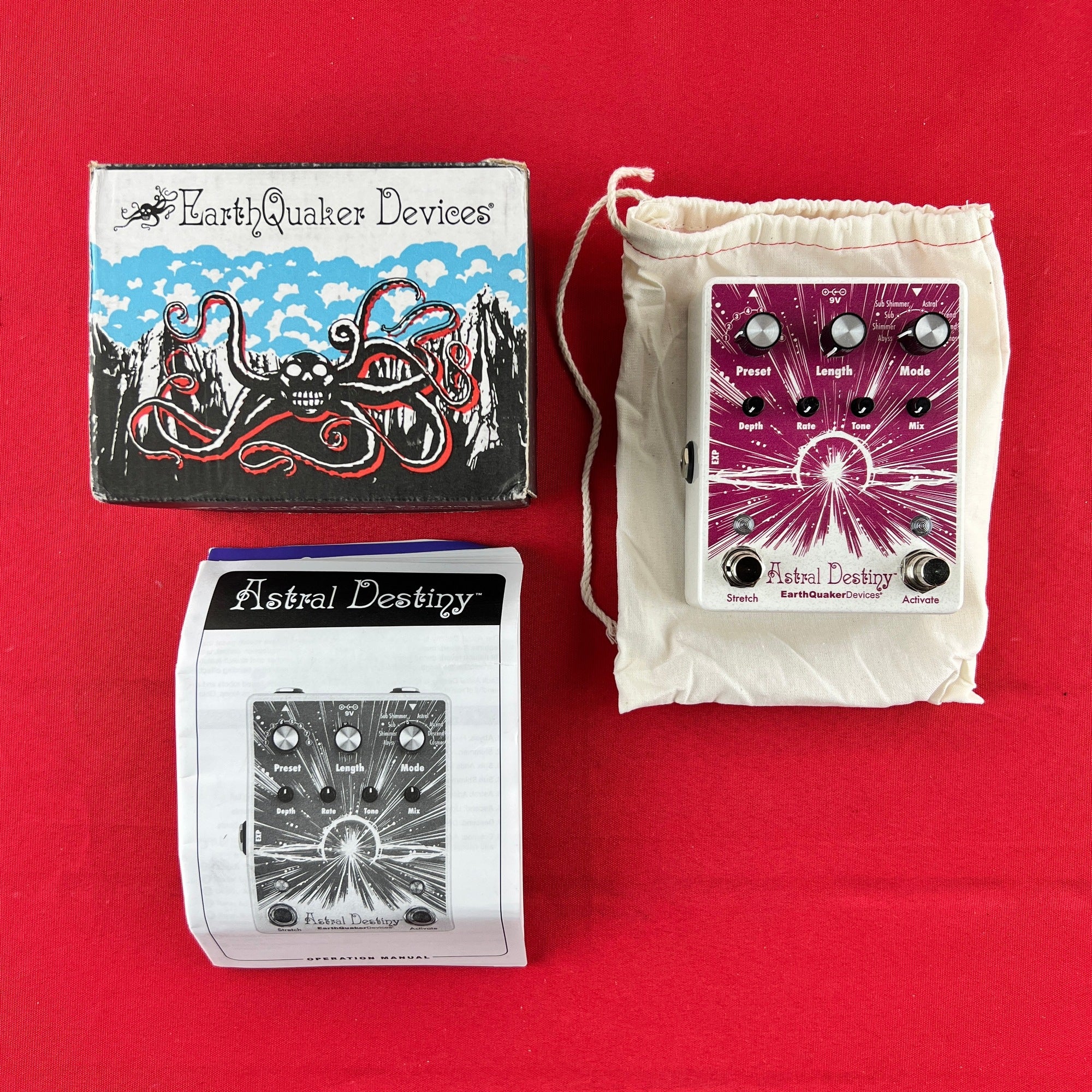 [USED] Earthquaker Devices Astral Destiny Octave Reverberation Machine ...