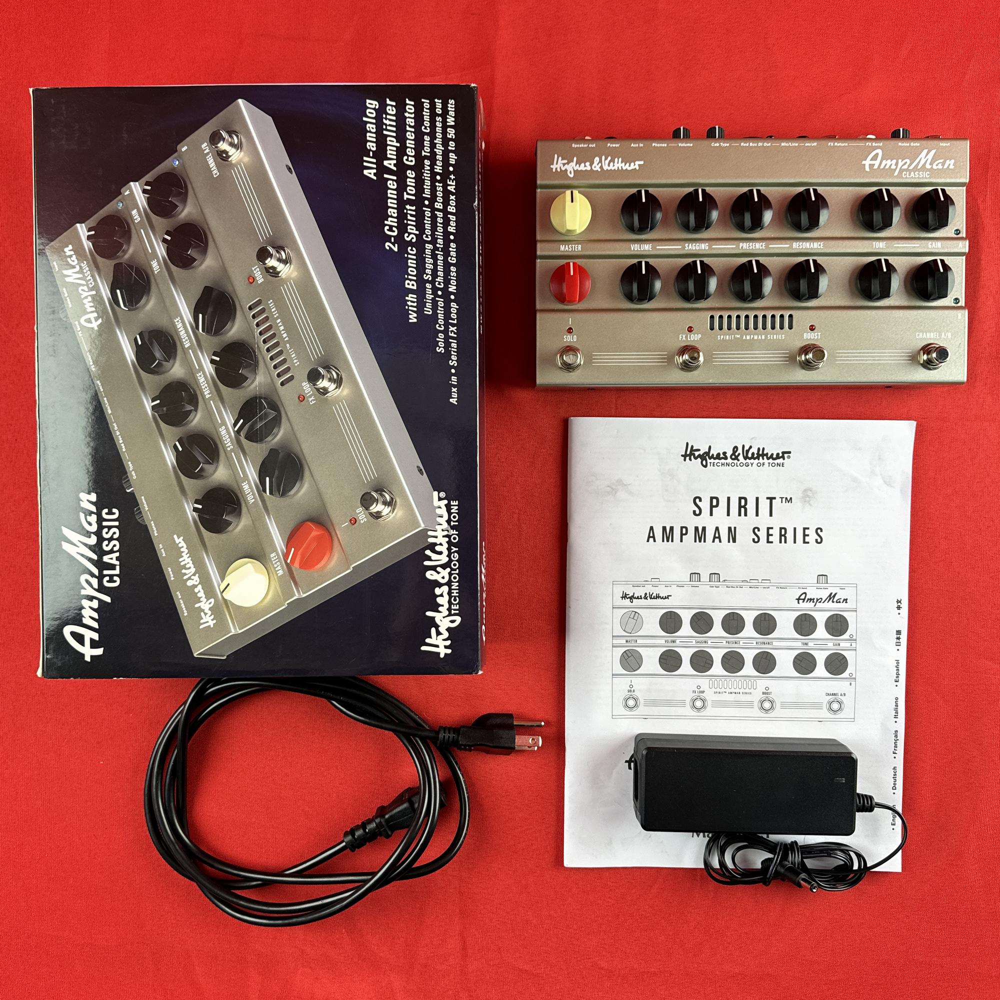 [USED] Hughes & Kettner Spirit AmpMan 50-watt Floor Amplifier, Classic ...