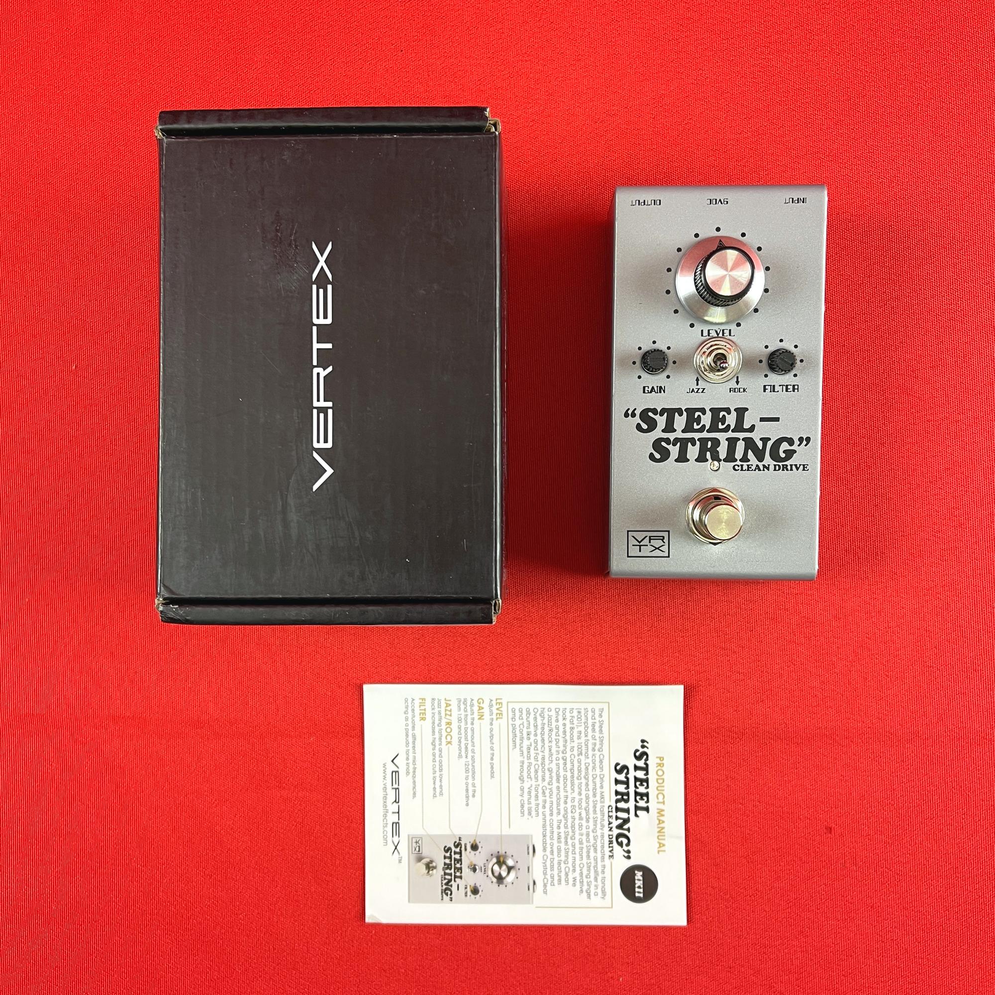 [USED] Vertex Steel String MkII Clean Drive – Gear Hero