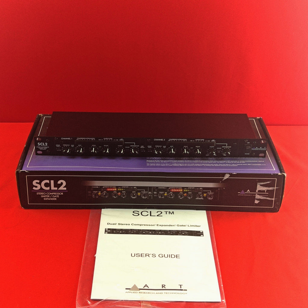 [USED] ART SCL2 Dual / Stereo Compressor / Limiter Expander / Gate (See ...