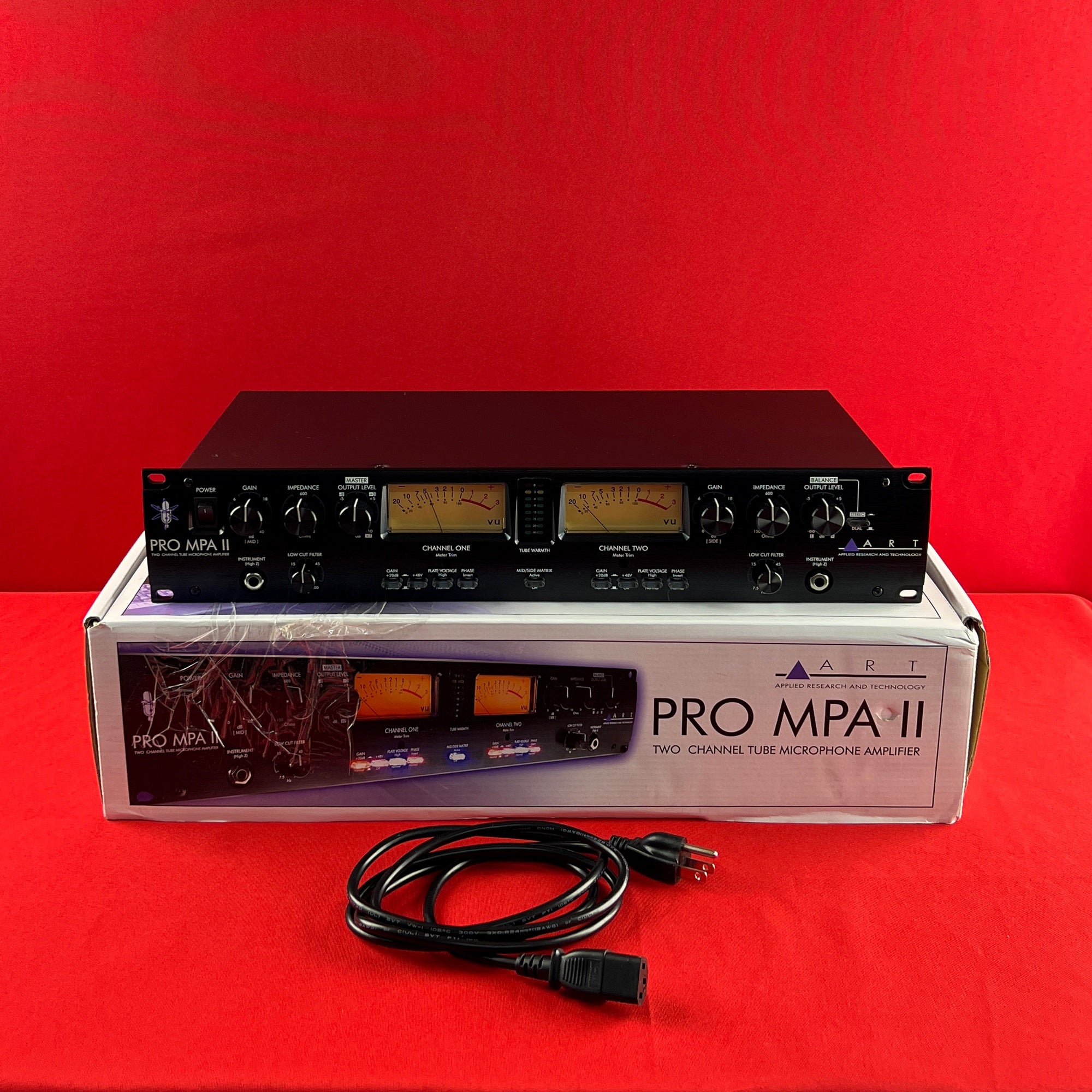 [USED] ART Pro MPAII Two Channel Mic Preamp (See Description) – Gear Hero