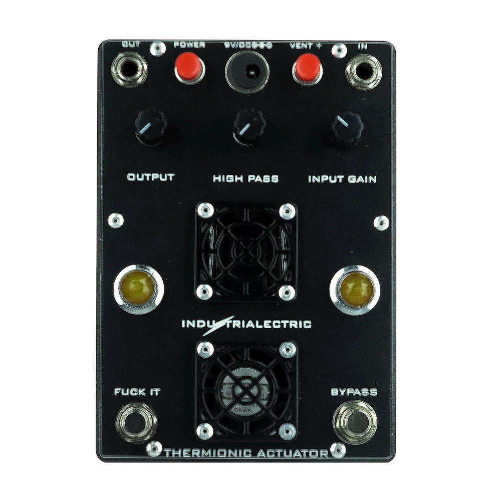 Industrialectric Thermionic Actuator Overdrive Distortion, Black ...